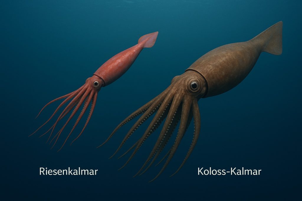 Unglaublich - diese Tintenfische sind lang wie ein Schulbus!